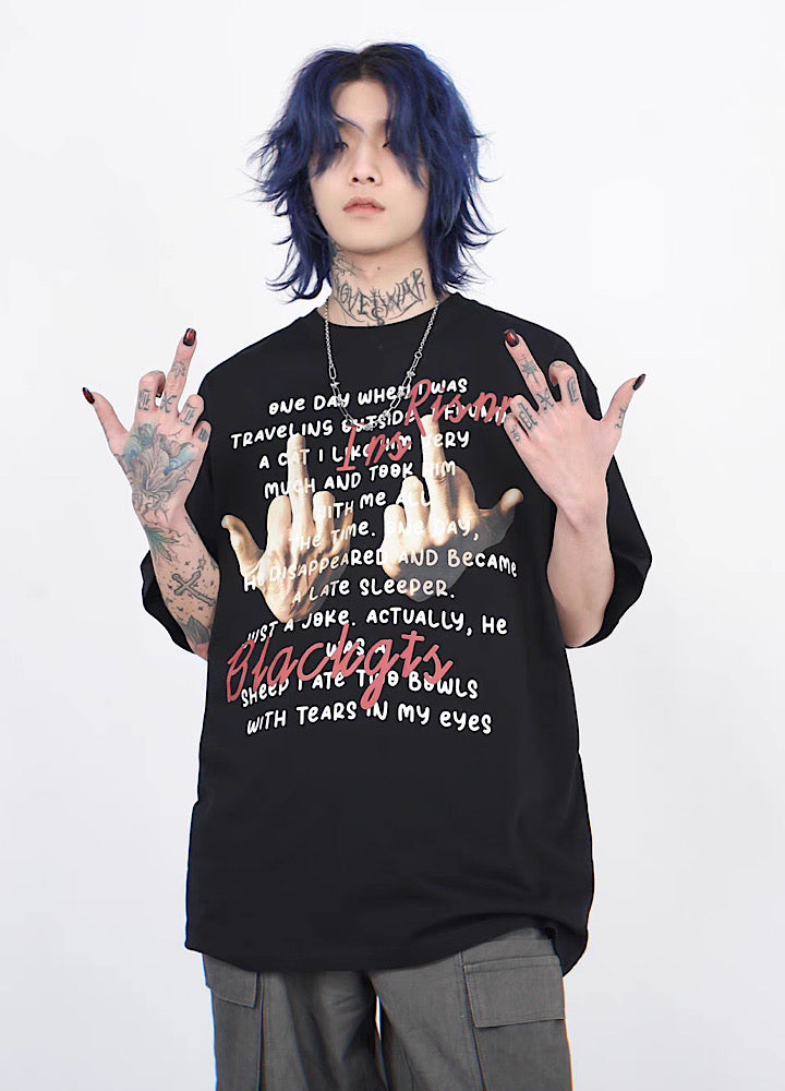 【Mz】Diamant Double Fix Subkaleido Short Sleeve T-Shirt MZ0019 – HI-LANDER