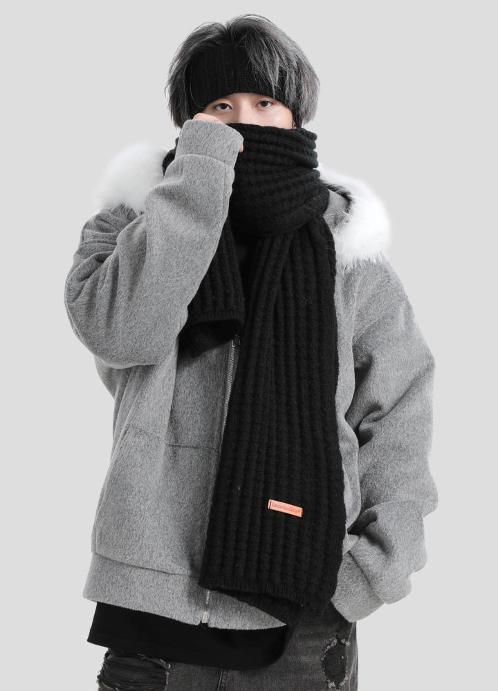 【INS】Long silhouette basic light color muffler IN0048 – HI-LANDER