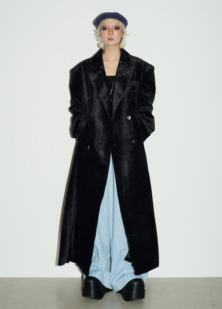 【MICHINNYON】Loose over silhouette simple style mode coat MY0031 – HI-LANDER