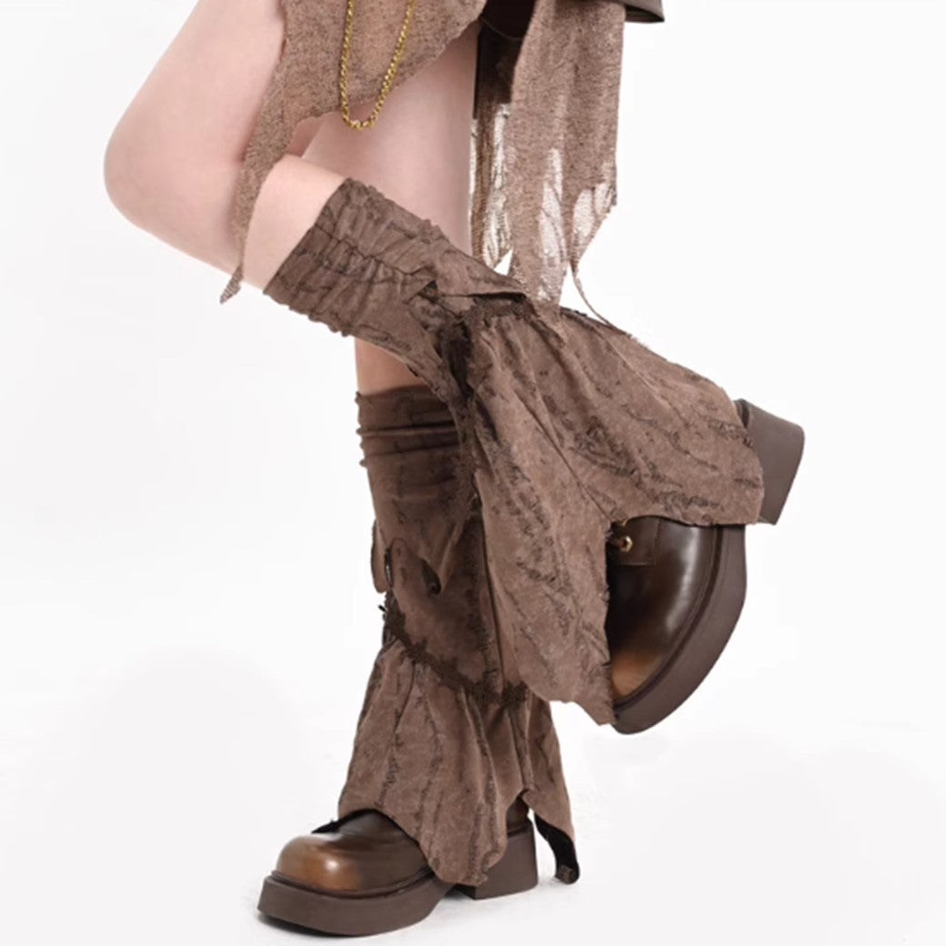 [BROKEN bone] Grunge Y silhouette design wiper loose socks BB0009 – HI ...