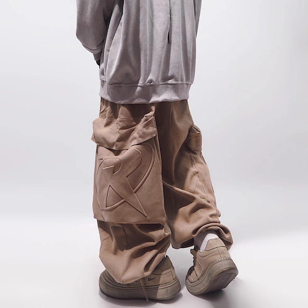 [UUCSCC] Pop initial design brushed overcargo pants US0053 – HI-LANDER